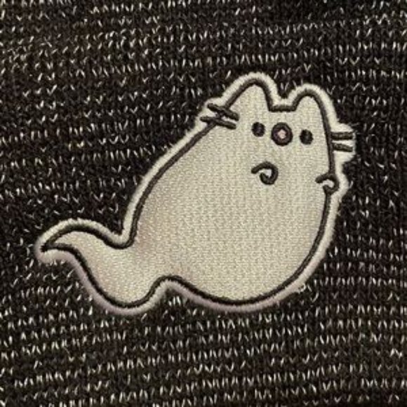 Pusheen | Accessories | Pusheen Boosheen Black Sparkle Ghost Cat Knit ...